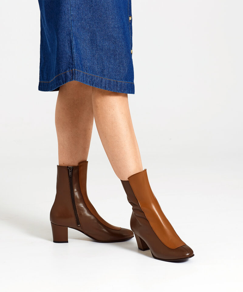 No.16 Curly Wurly Leather Boots - Ops & Ops