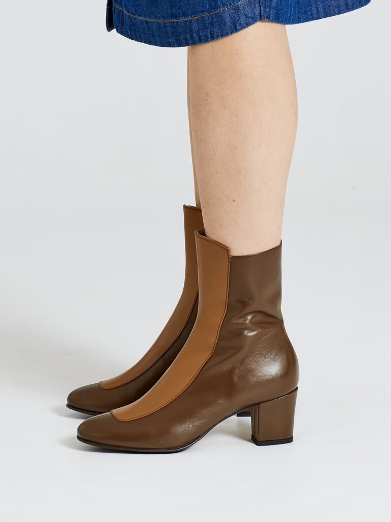 No.16 Curly Wurly Leather Boots - Ops & Ops